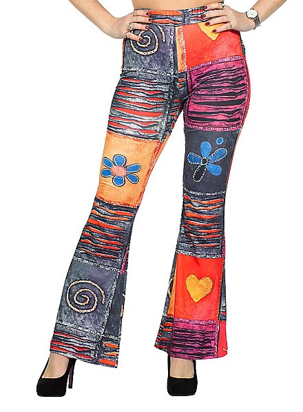 Patchwork Hippie Pants - maskworld.com