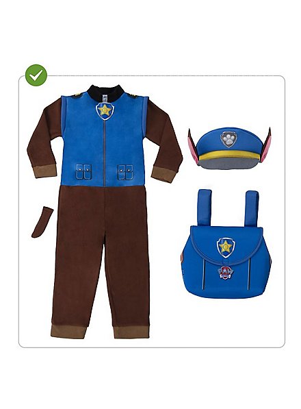 Paw Patrol - Chase Costume For Children - maskworld.com