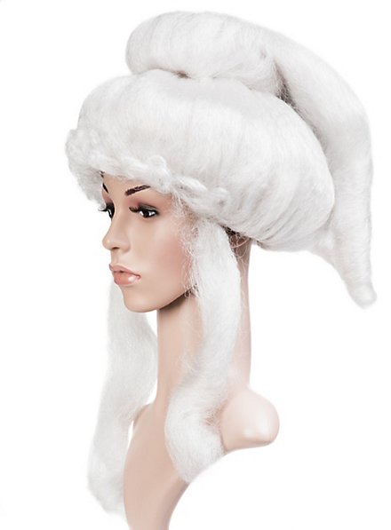 Peluca Barroca Con Moño - maskworld.com