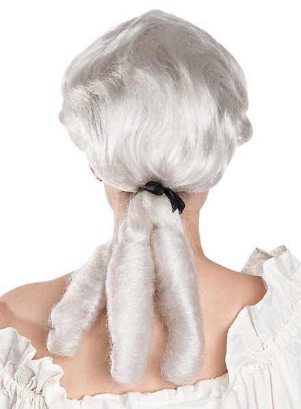 Peluca Barroca Mozart Con Coleta - maskworld.com