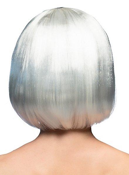 Peluca Blanca Corte Paje - maskworld.com