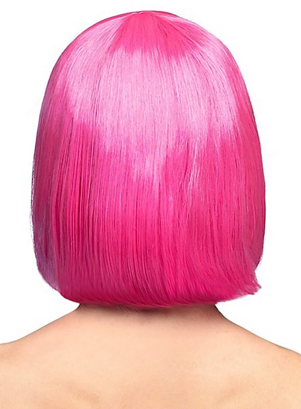 Peluca Corte Paje Rosa - maskworld.com