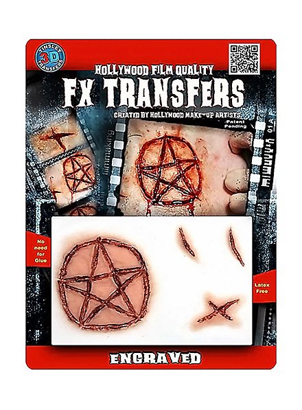 Pentagram 3D FX Transfers - maskworld.com