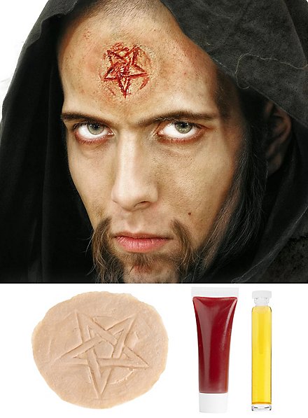 Pentagram Wond Latex Applicatie - maskworld.com