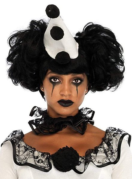 Pierrot frill dress costume - maskworld.com