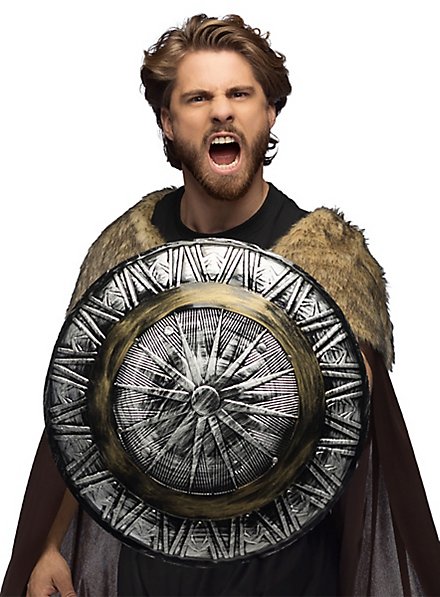 Plastic round knight shield - maskworld.com