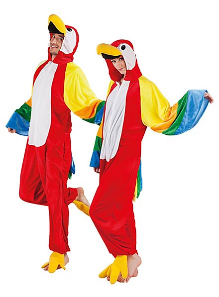 Plush parrot costume - maskworld.com