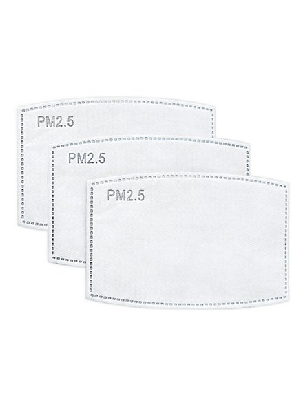 PM 2.5 Filter for fabric masks - 3 pieces - maskworld.com