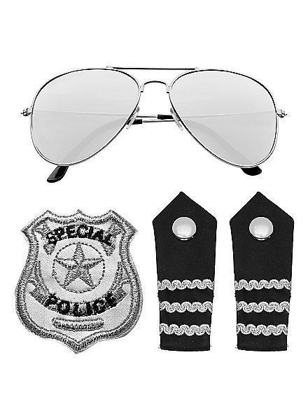 Policeman accessory set - maskworld.com