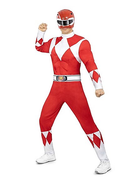 Power Rangers – rood kostuum - maskworld.com
