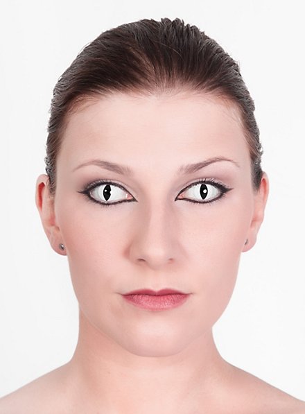 Predator white Effect Contact Lenses - maskworld.com