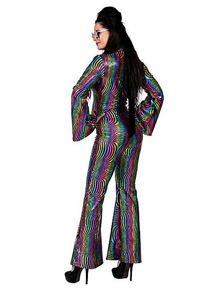 Psychedelic Disco Catsuit Costume - maskworld.com