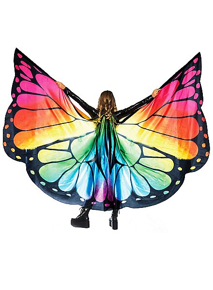 Rainbow butterfly wingscape - maskworld.com