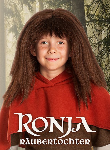 Ronia, the Robber's Daughter Kids Wig - maskworld.com