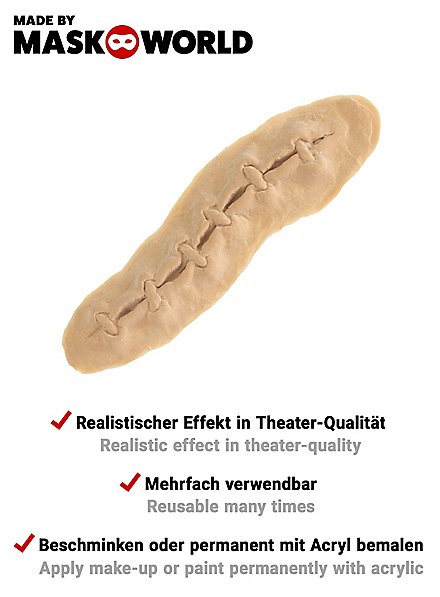 Rough Stitches Special Effect Appliance - maskworld.com