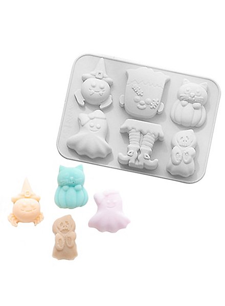 Schattige Griezel Figuren Siliconen Vorm Voor IJsblokjes En Bakken 6 ...