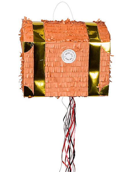 Schatztruhe Zieh-Piñata - maskworld.com