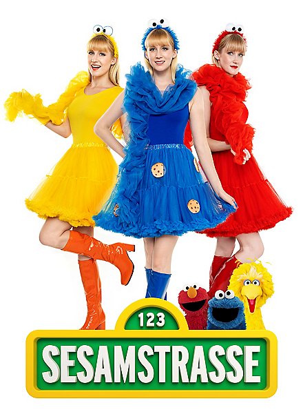 Sesame Street - Big BirdTutu costume set - maskworld.com