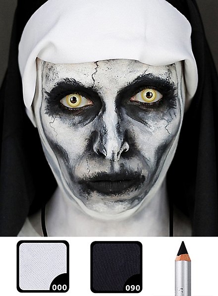 Set de Maquillaje Valak Monja | Kit de Maquillaje Halloween - maskworld.com