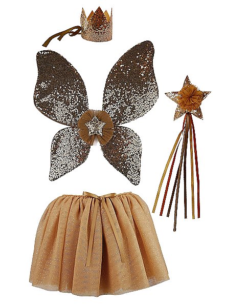 Set Hada de Cuento Deluxe Marrón Avellana - maskworld.com