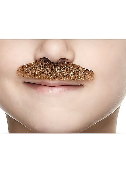 Short mustache for children in four different colours - maskworld.com