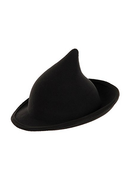 Short witch hat black - maskworld.com
