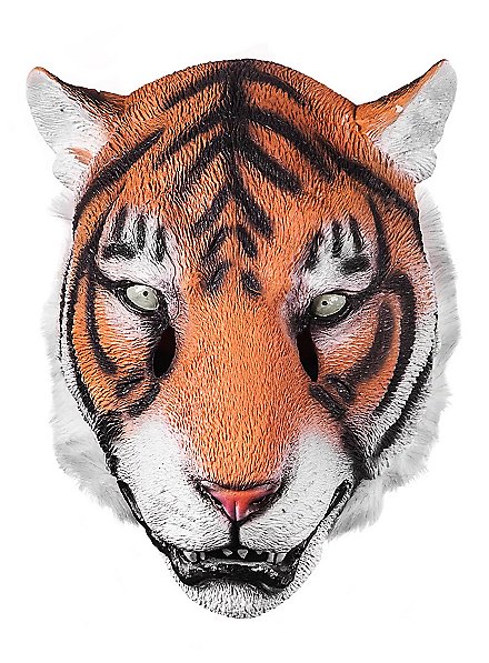 Siberian Tiger Latex Full Mask - maskworld.com