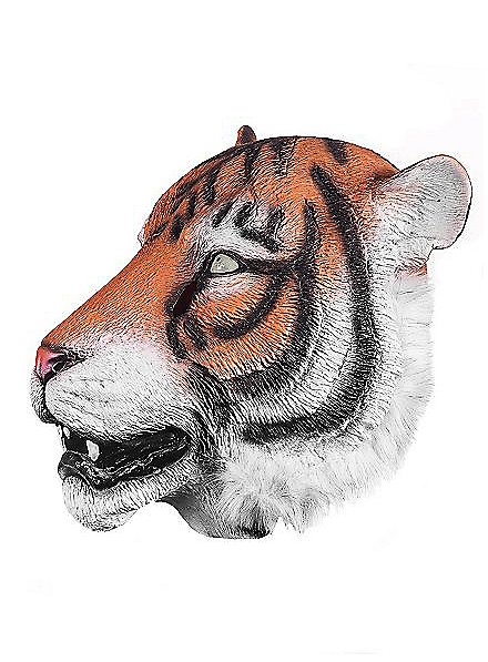 Siberian Tiger Latex Full Mask - maskworld.com