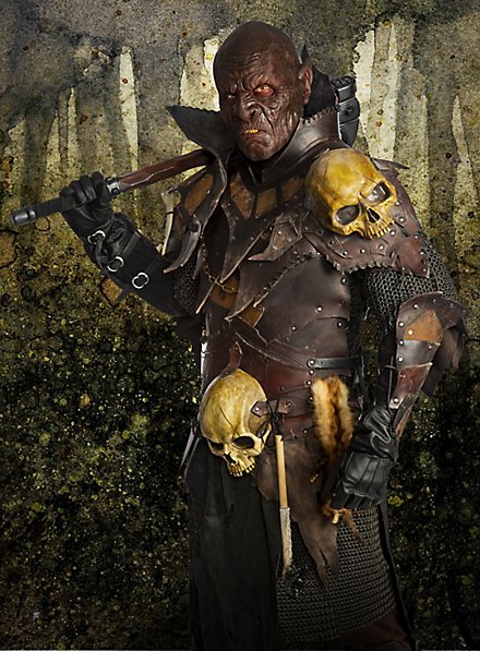Silicone orc mask - Grakharr - maskworld.com