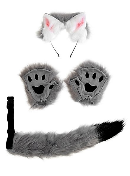 Silver Fox Costume Set - maskworld.com