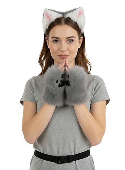 Silver Fox Costume Set - maskworld.com