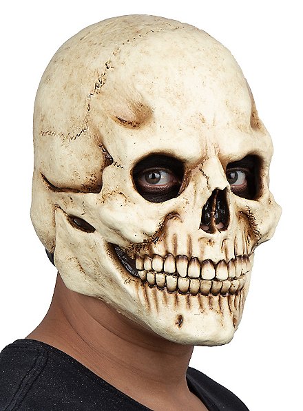 Skull Horror Mask made of latex - maskworld.com