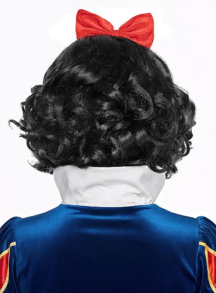 Snow White Wig with Bow - maskworld.com