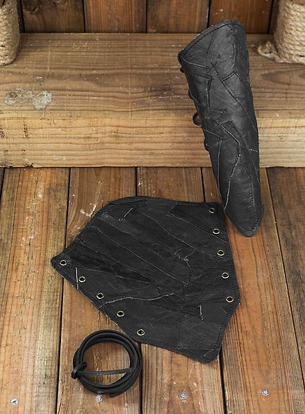 Soft leather bracers - Hunter - maskworld.com