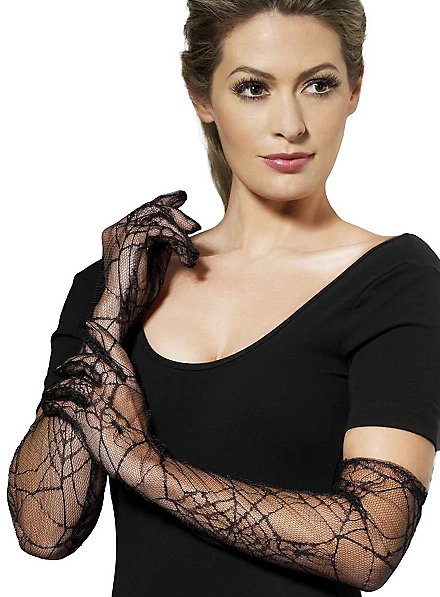 Spider web gloves - maskworld.com