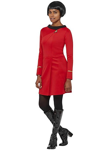 Star Trek TOS uniform jurk rood - maskworld.com