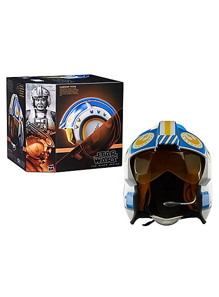 Star Wars - Carson Teva Black Series elektronischer Helm - maskworld.com