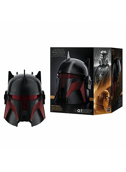 Star Wars Moff Gideon-hjelm Black Series - maskworld.com
