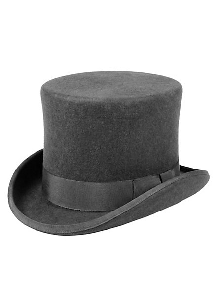 Steampunk Top Hat gray - maskworld.com