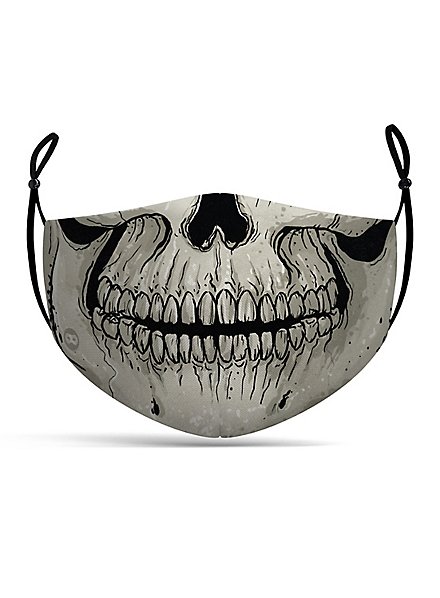 Stoffen masker schedel - maskworld.com