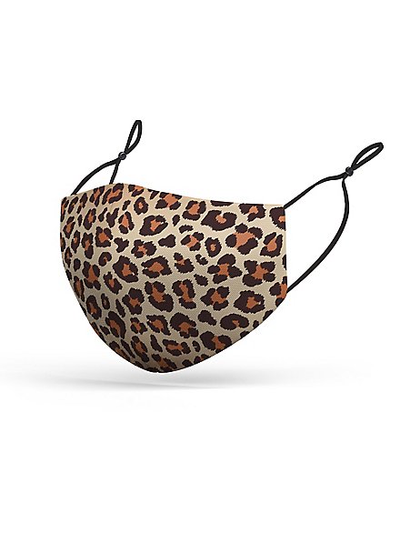 Stoffmaske Leopard - maskworld.com