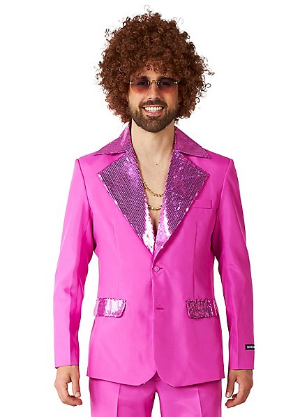 SuitMeister Disco Suit pink Party Suit - maskworld.com