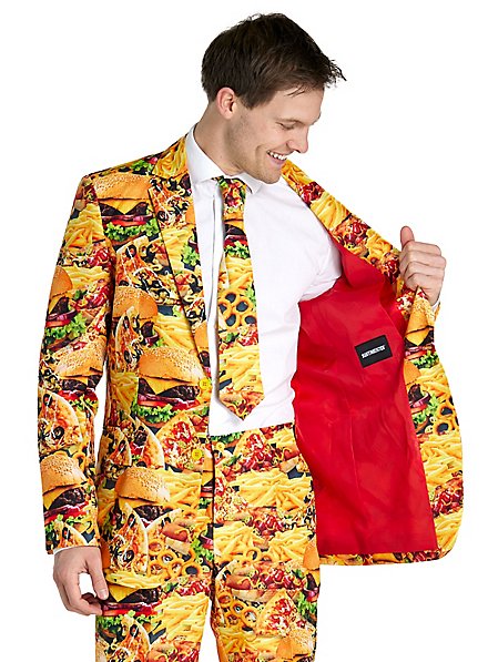 SuitMeister Fast Food Partyanzug - maskworld.com