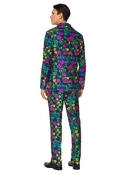 SuitMeister Floral Party Anzug - maskworld.com