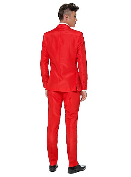 SuitMeister Solid Red Party Suit - maskworld.com