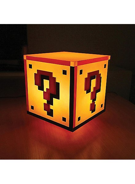 Super Mario Bros. - Lamp question mark block - maskworld.com