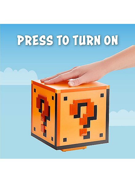 Super Mario Bros. - Lamp question mark block - maskworld.com