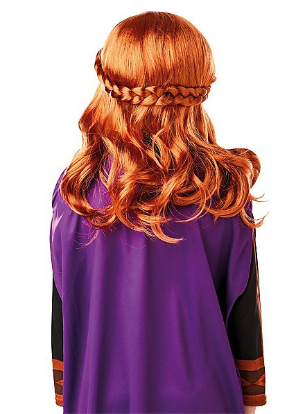 Frozen 2 Anna wig for kids - maskworld.com