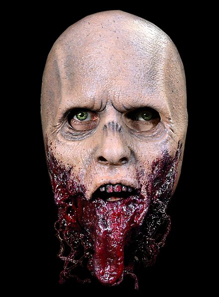 The Walking Dead Máscara De Zombi Sin Mandíbula De Látex - maskworld.com