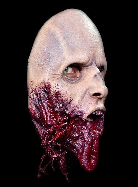 The Walking Dead Máscara De Zombi Sin Mandíbula De Látex - maskworld.com